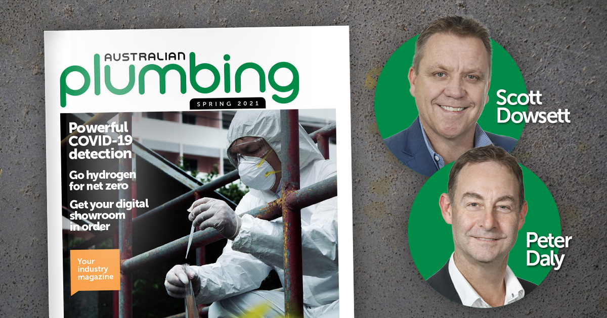 Plumbing plays a critical role in prevention and detection of the virus ...