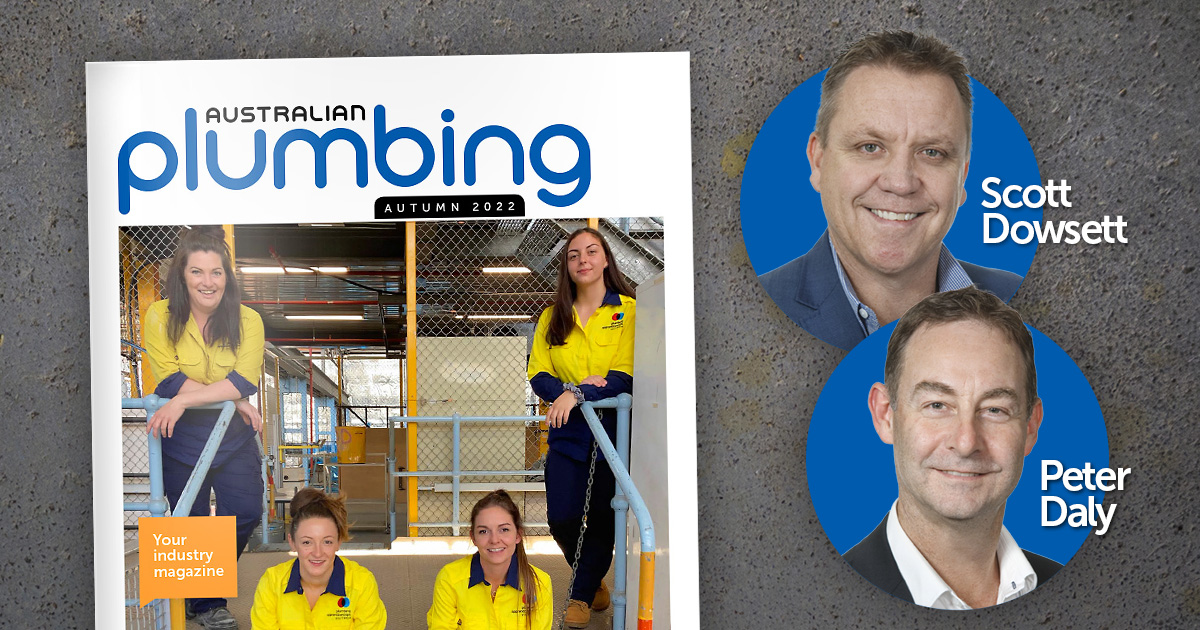 Plumbing is front and centre in recovery efforts - Master Plumbers ...