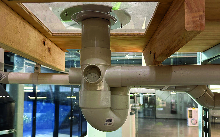 Floor waste alert - Master Plumbers : Master Plumbers