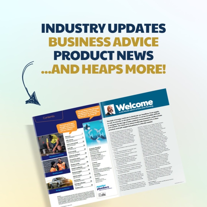 About Australian Plumbing Magazine - Master Plumbers : Master Plumbers